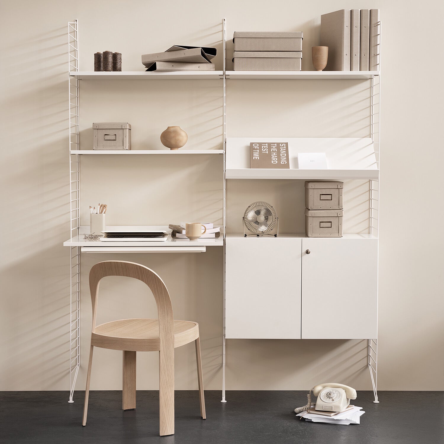String Furniture Workspace I Shelving Unit - 2Modern
