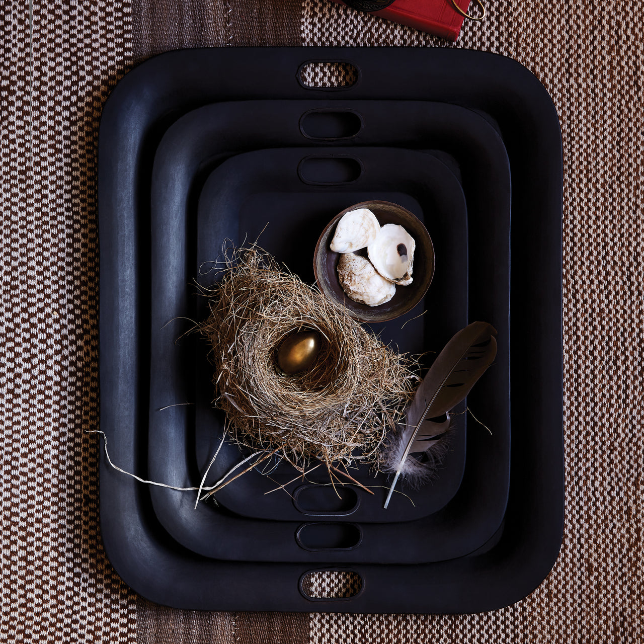 Sir Madam Toleware Nesting Tray Set - 2Modern