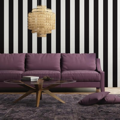 Modern Striped Wallpaper - 2Modern