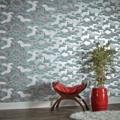 Modern Toile Wallpaper - 2Modern