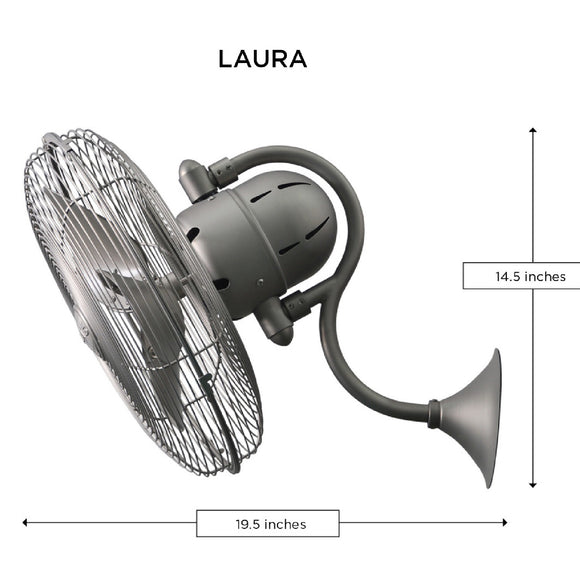 Matthews Fan Company Laura Wall Fan - 2Modern