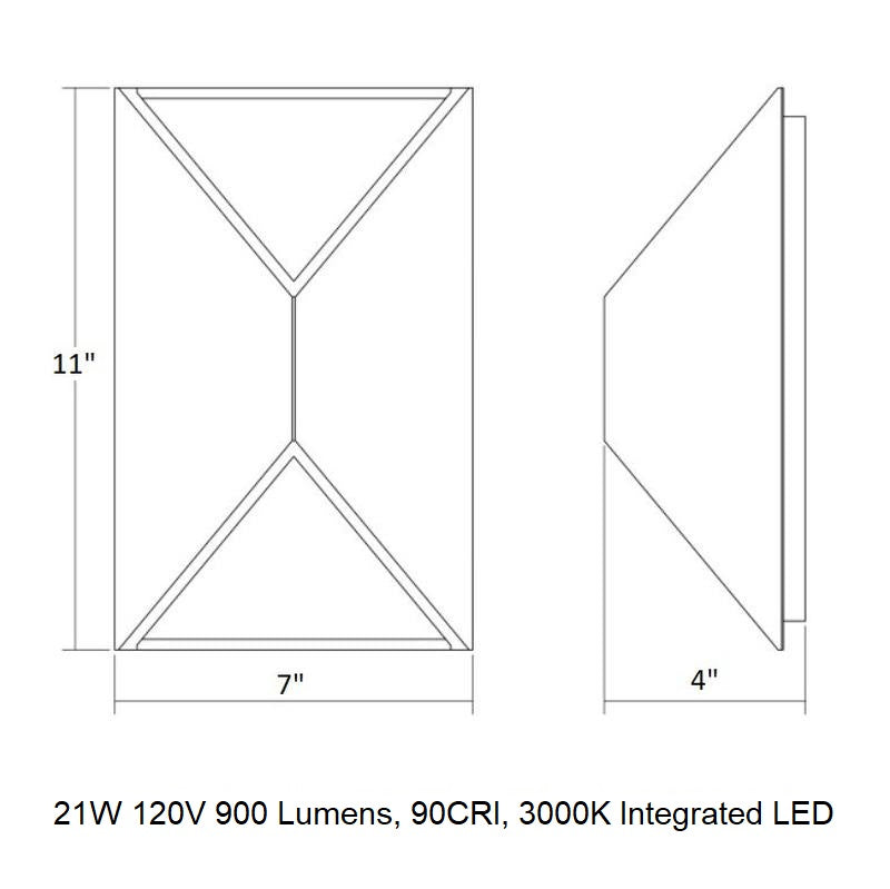 Sonneman Inside Out™ Prisma™ LED Sconce - 2Modern