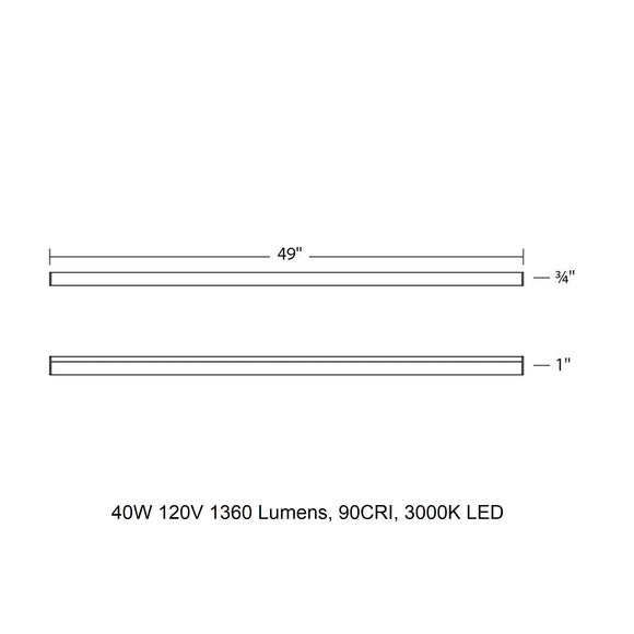 Sonneman Stix Plus Bathroom Vanity Light - 2Modern