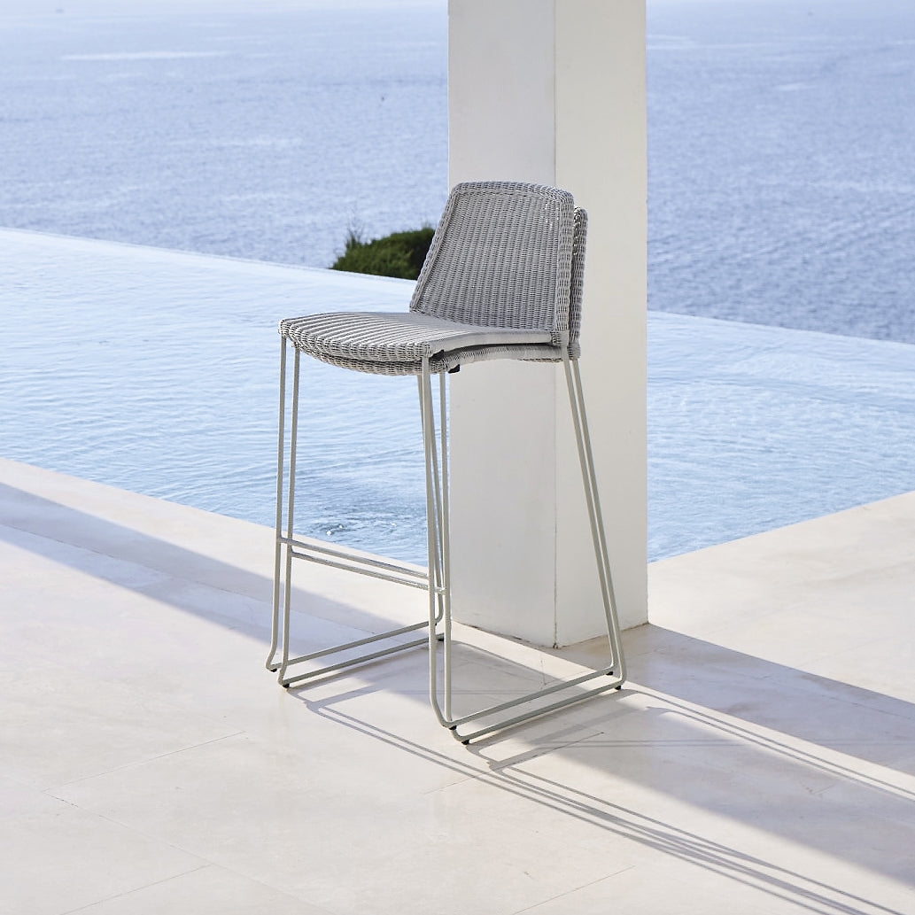 Cane-line Breeze Outdoor Stackable Bar Chair - 2Modern