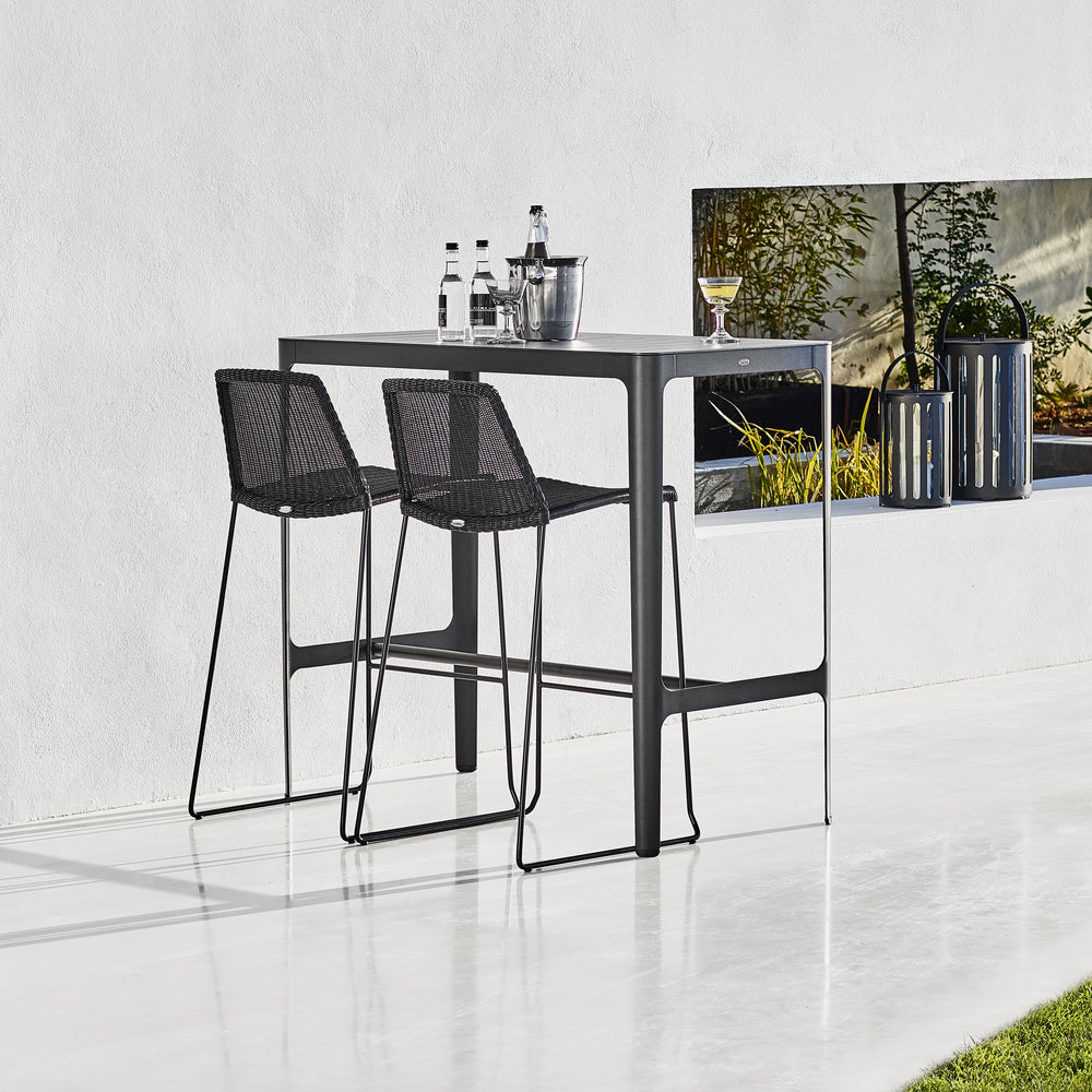 Cane-line Breeze Outdoor Stackable Bar Chair - 2Modern