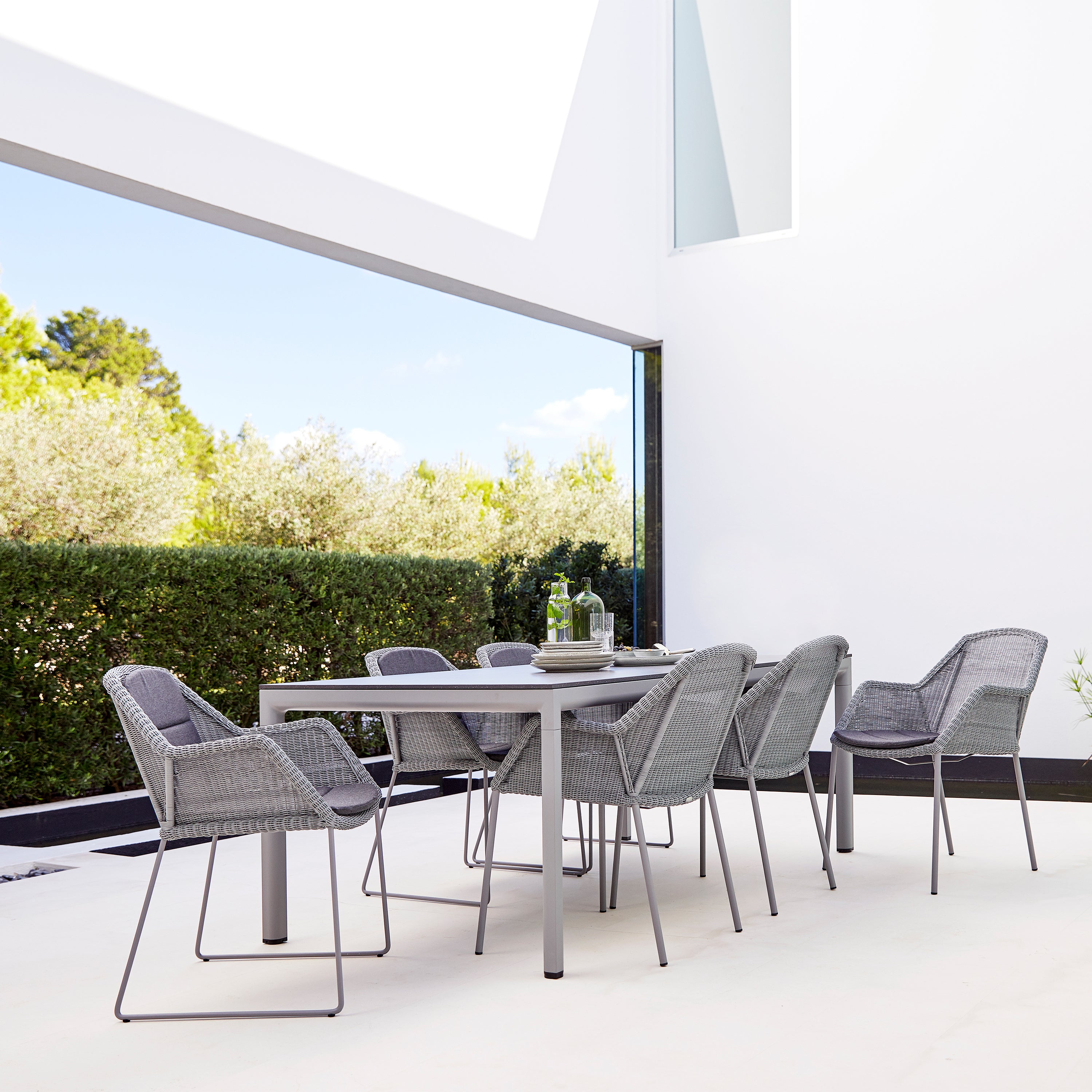 Cane-line Drop Outdoor Dining Table - 2Modern