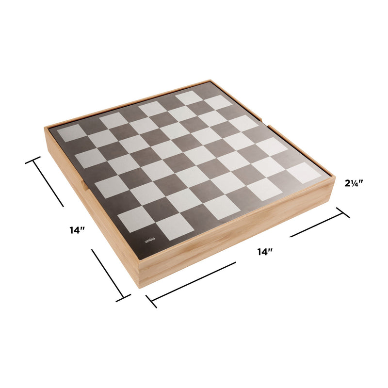Umbra Shift Buddy Chess Set - 2Modern