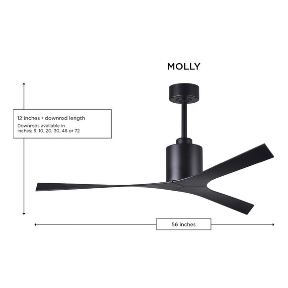 Matthews Fan Company Molly Outdoor Ceiling Fan - 2Modern
