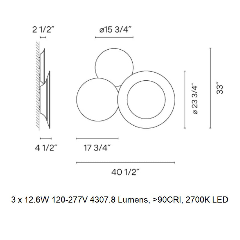 VIBIA Puck Wall Sconce - 2Modern