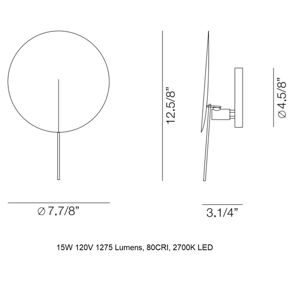 Estiluz Obs Wall Light - 2Modern