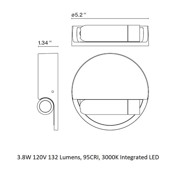 Marset Ledtube R Wall Sconce - 2Modern