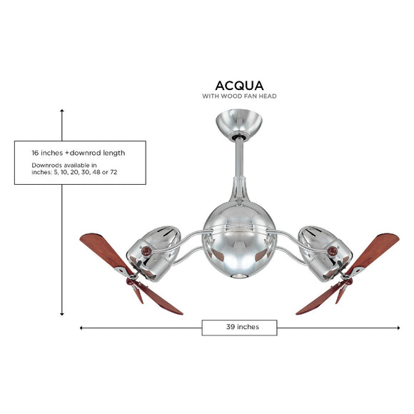 Matthews Fan Company Acqua Ceiling Fan with Light - 2Modern