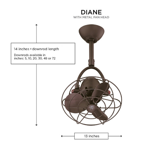 Matthews Fan Company Diane Ceiling Fan - 2Modern