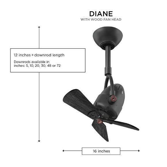 Matthews Fan Company Diane Ceiling Fan - 2Modern