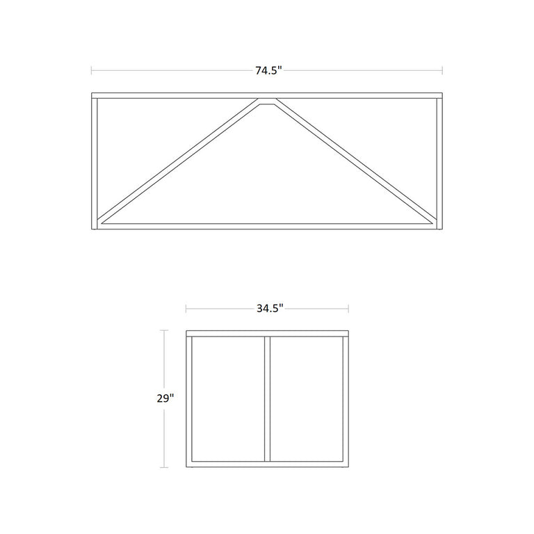 Blu Dot Strut Table - 2Modern