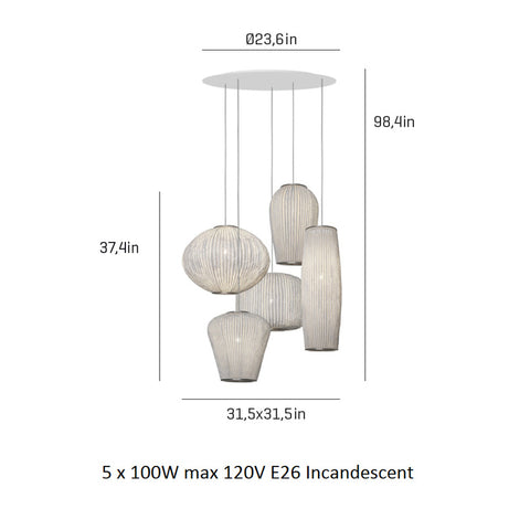 Modern Multi Light Pendants - 2Modern