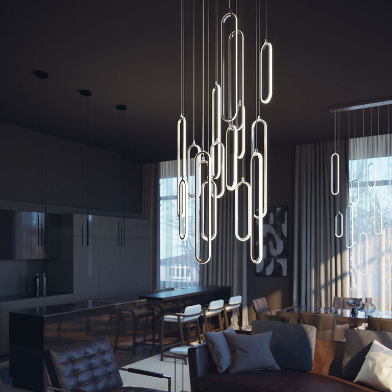AFX Sienna LED Round Pendant Light - 2Modern