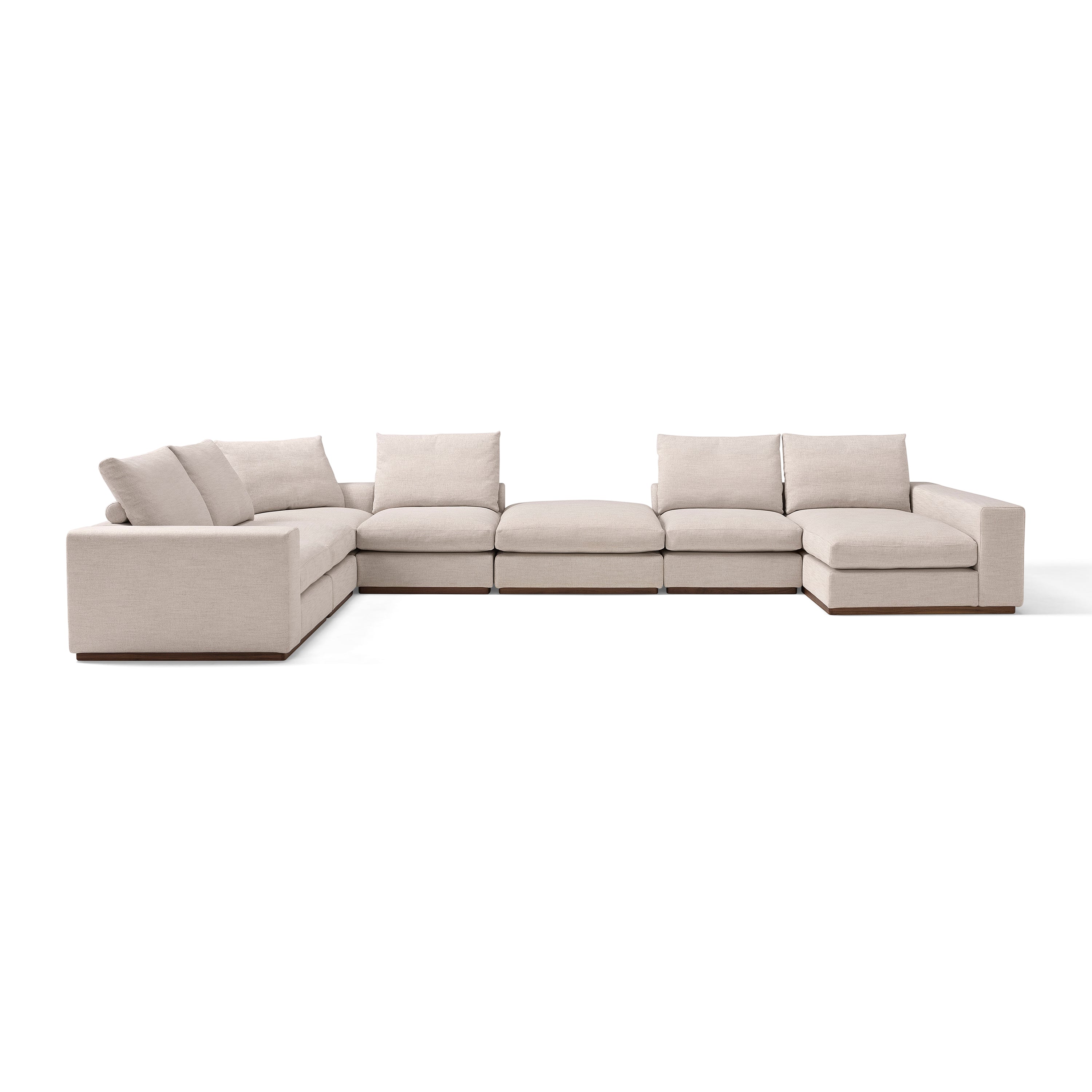 Amura Murray U-Shaped Sectional Sofa - 2Modern
