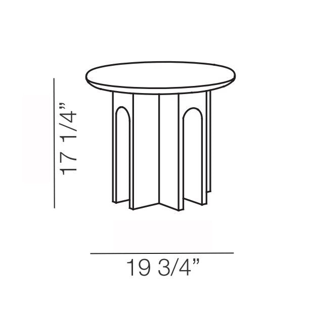 Arflex Arcolor Side Table - 2Modern