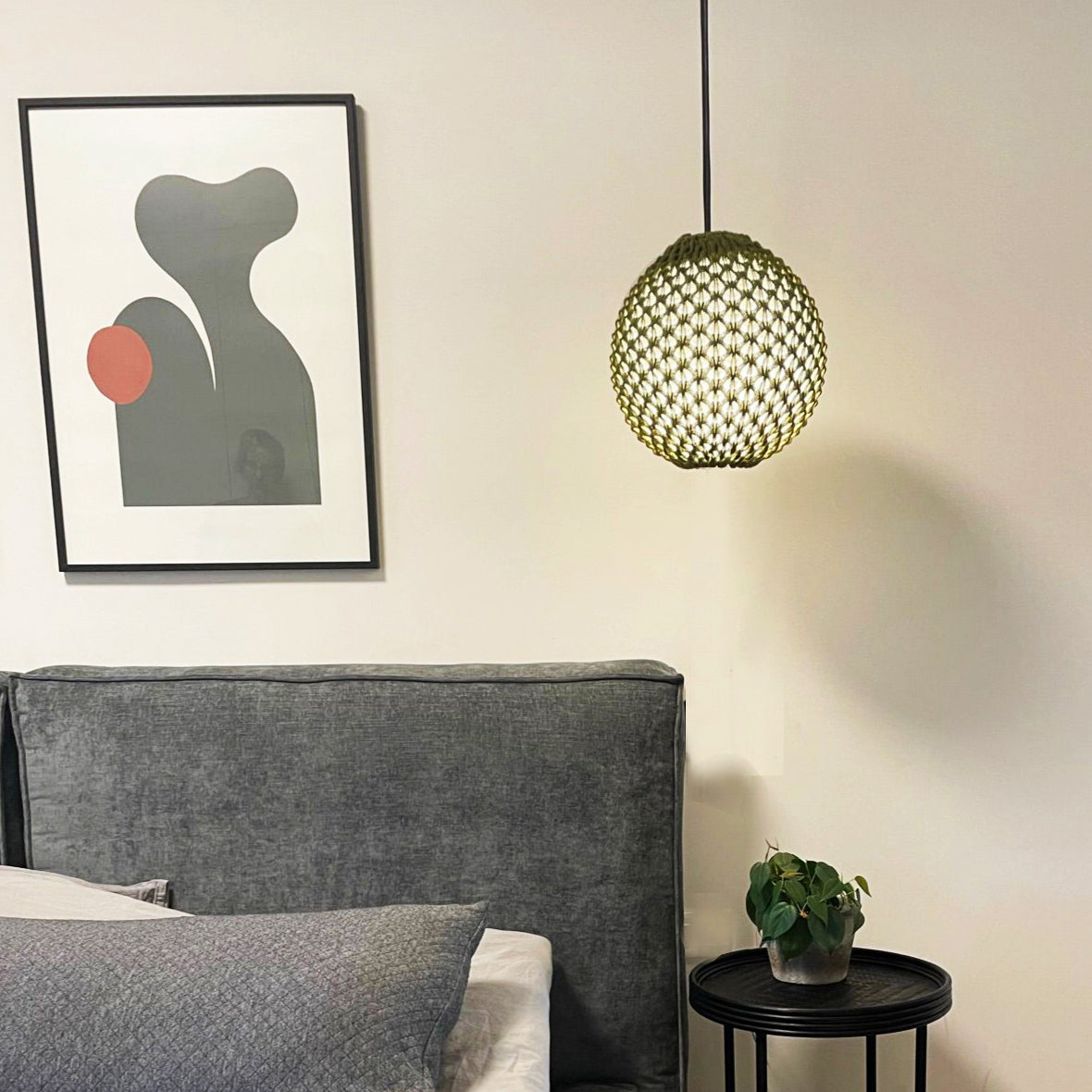 Ariel Zuckerman Knitted Falling LED Pendant Light - 2Modern