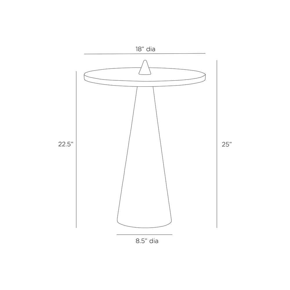 Arteriors Aria End Table - 2Modern