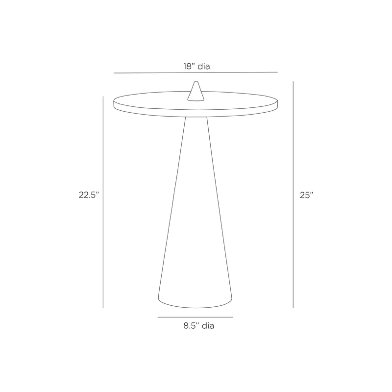 Arteriors Aria End Table - 2Modern