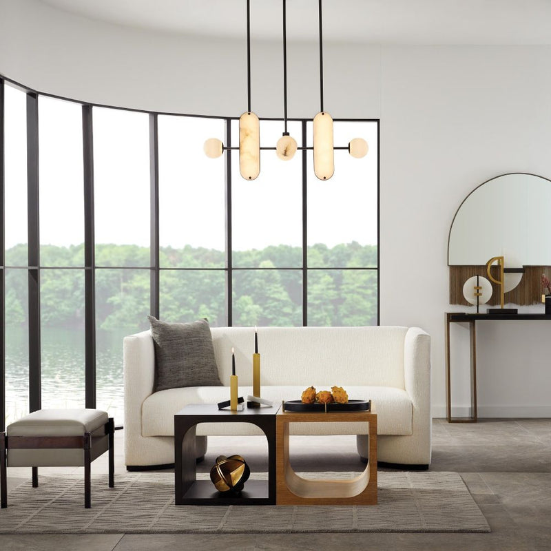 Arteriors Olympus Settee - 2Modern