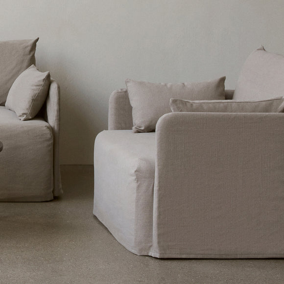 Audo Copenhagen Offset Lounge Chair with Loose Cover - 2Modern