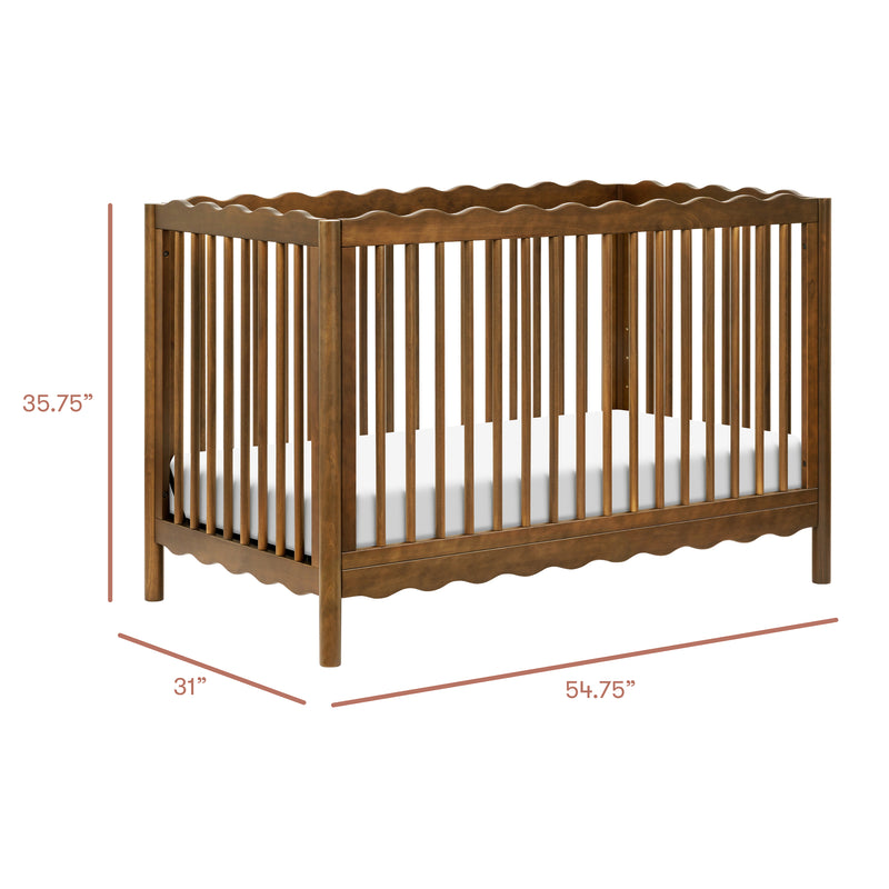 Babyletto Swell 4-in-1 Convertible Crib with Toddler Bed Conversion Kit ...