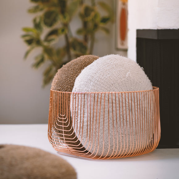 Bend Goods 18 Inch Metal Basket - 2Modern