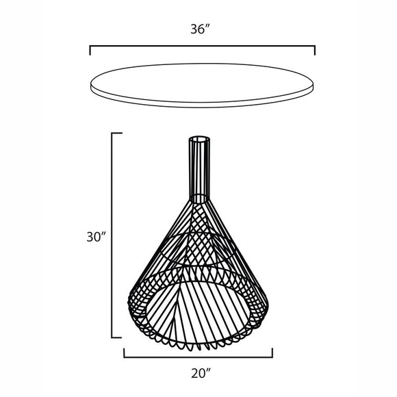 Bend Goods Bistro Dining Table - 2Modern