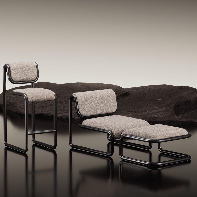 Bend Goods Tube Lounge Chair - 2Modern