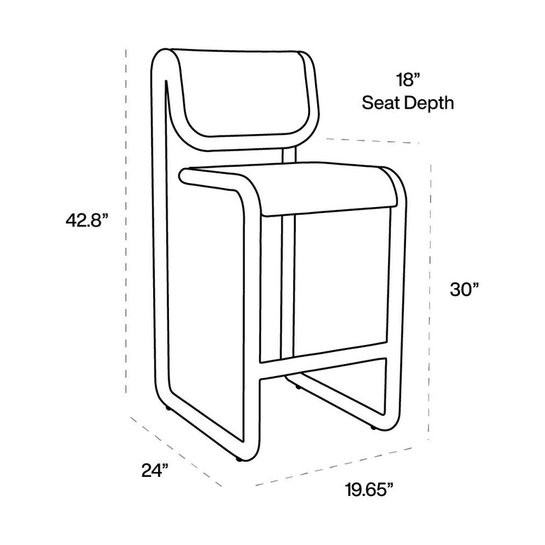 Bend Goods Tube Stool - 2Modern