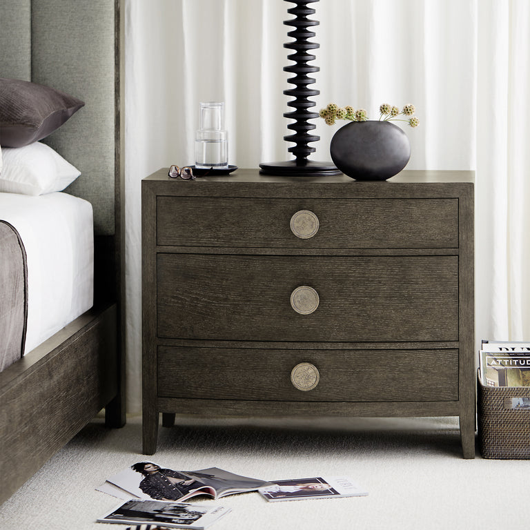 Bernhardt Linea 3 Drawer Nightstand - 2Modern