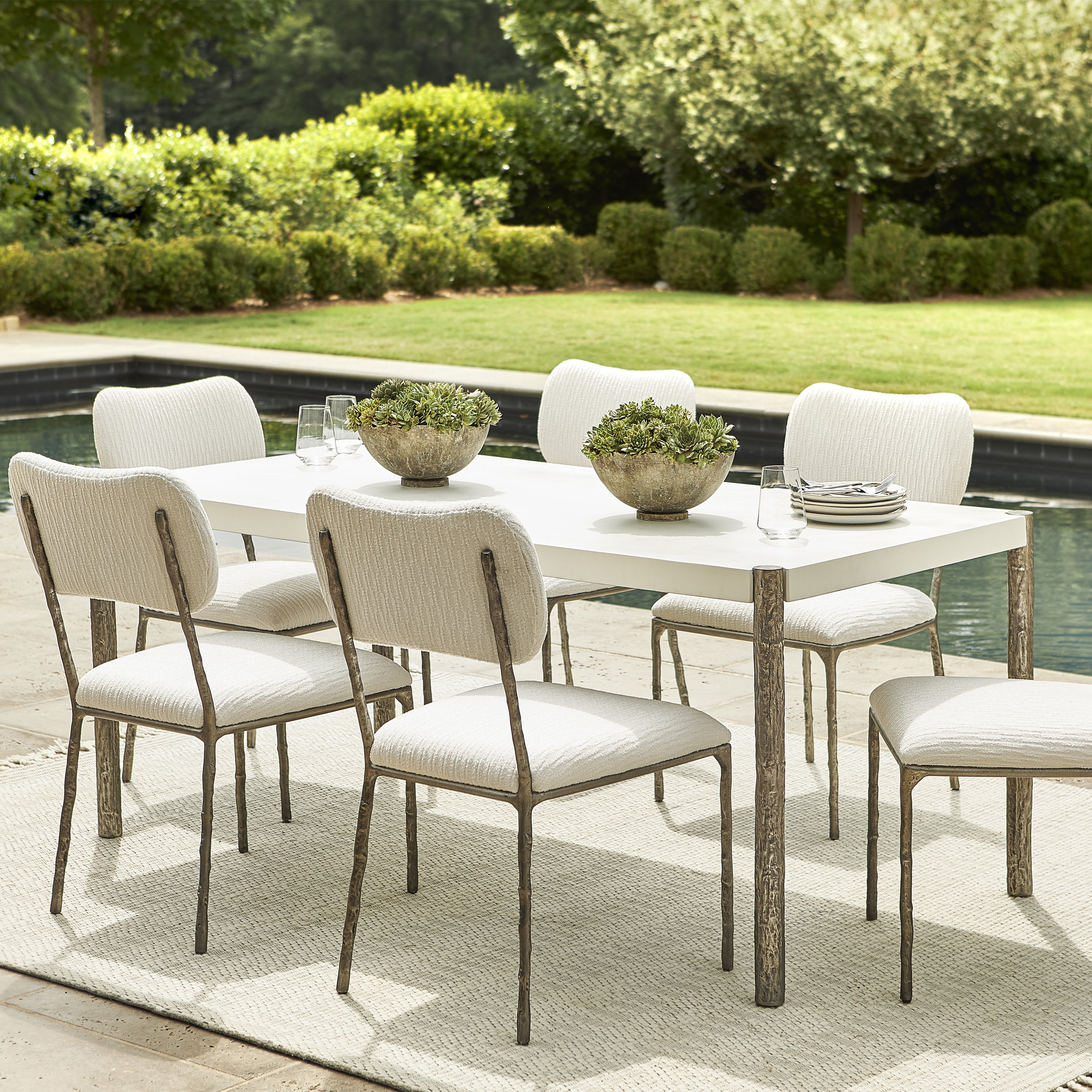 Bernhardt Perissa Outdoor Side Chair - 2Modern