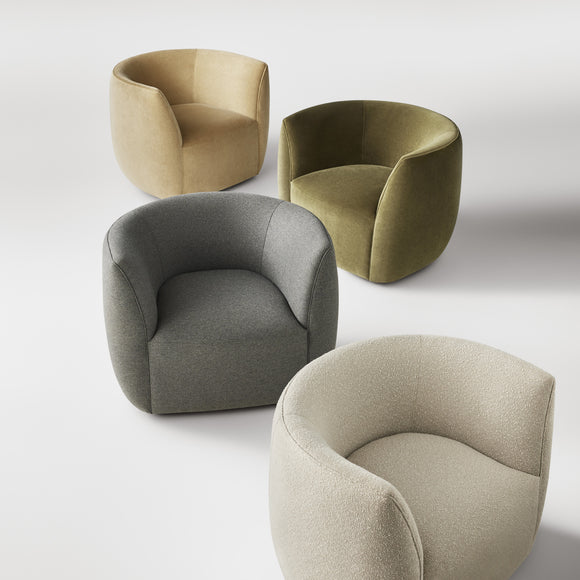Blu Dot Council Swivel Lounge Chair - 2Modern