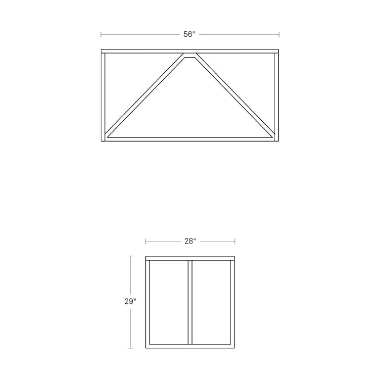 Blu Dot Strut Table - 2Modern