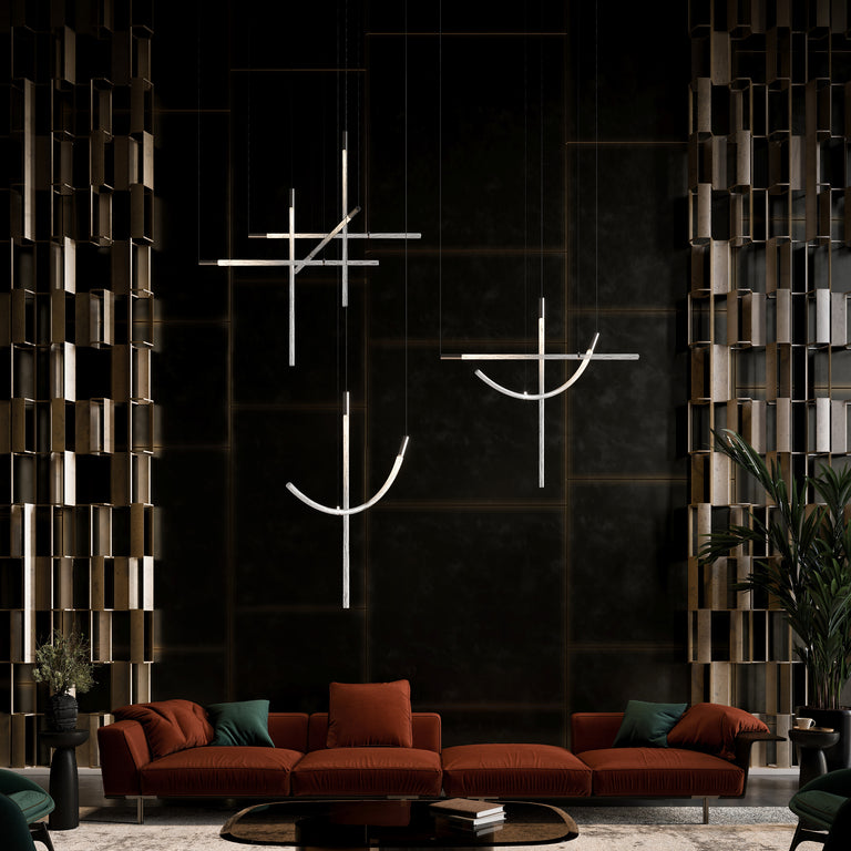 BOMMA Flare Linear LED Chandelier - 2Modern