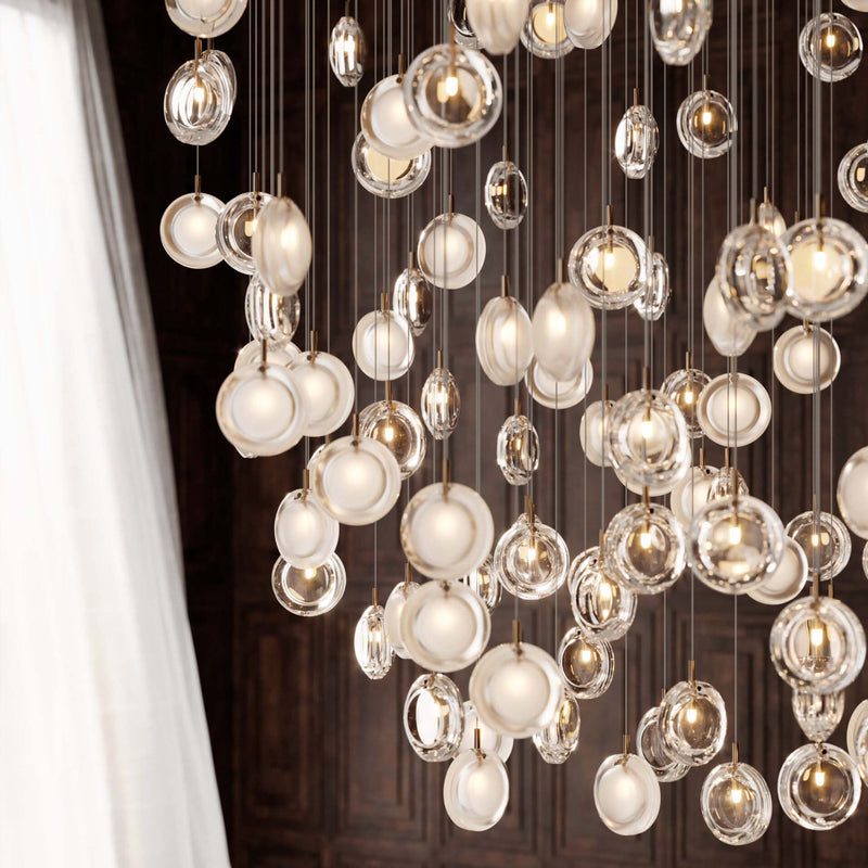 BOMMA Lens Round LED Chandelier - 2Modern