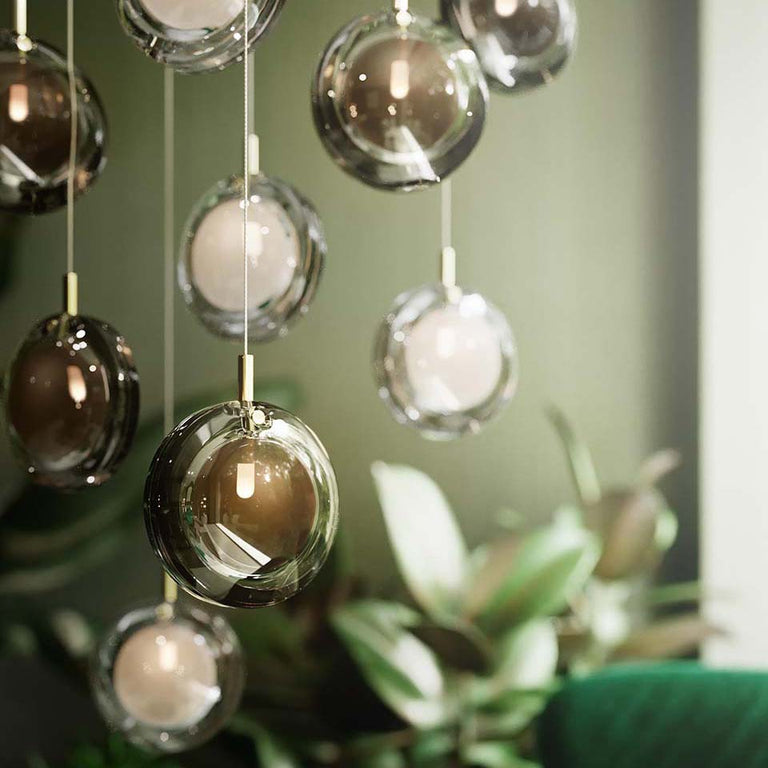 BOMMA Lens Round LED Chandelier - 2Modern