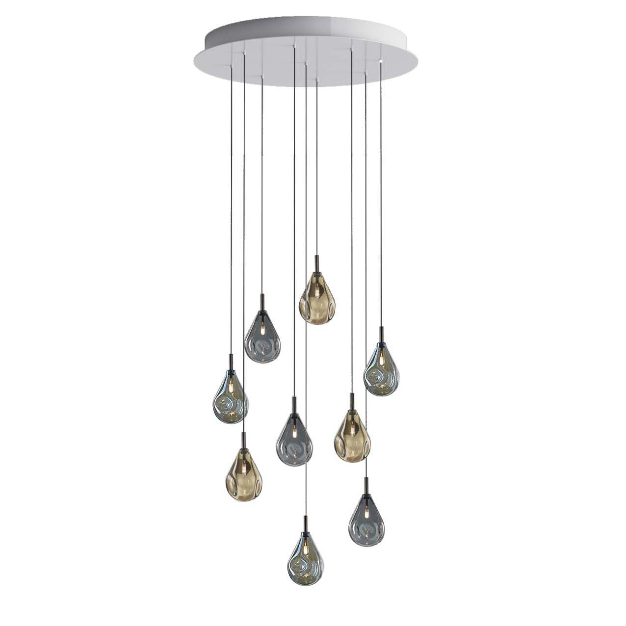 BOMMA Soap Mini Round LED Chandelier - 2Modern