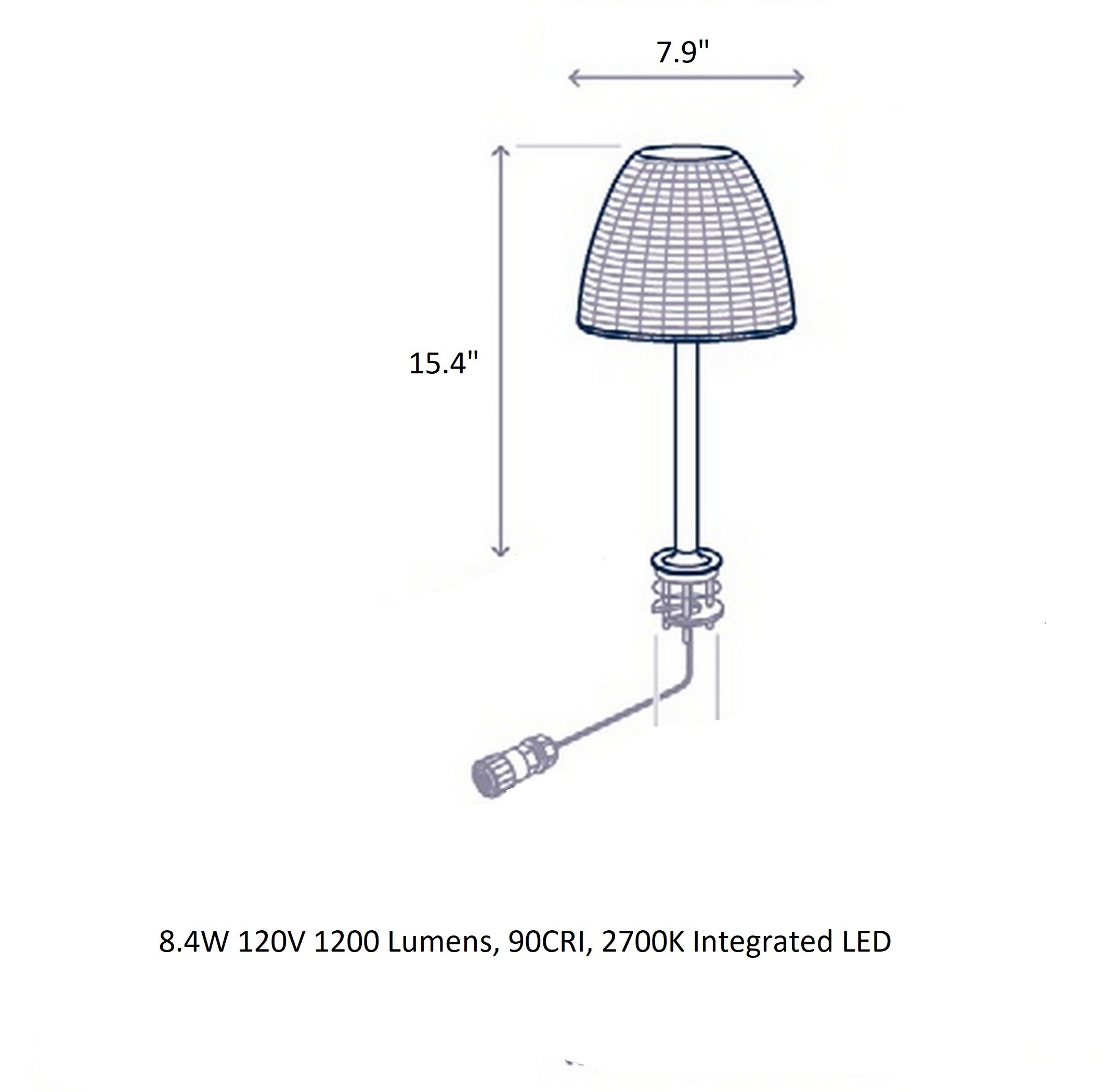 Bover Atticus Outdoor LED Table Lamp - 2Modern