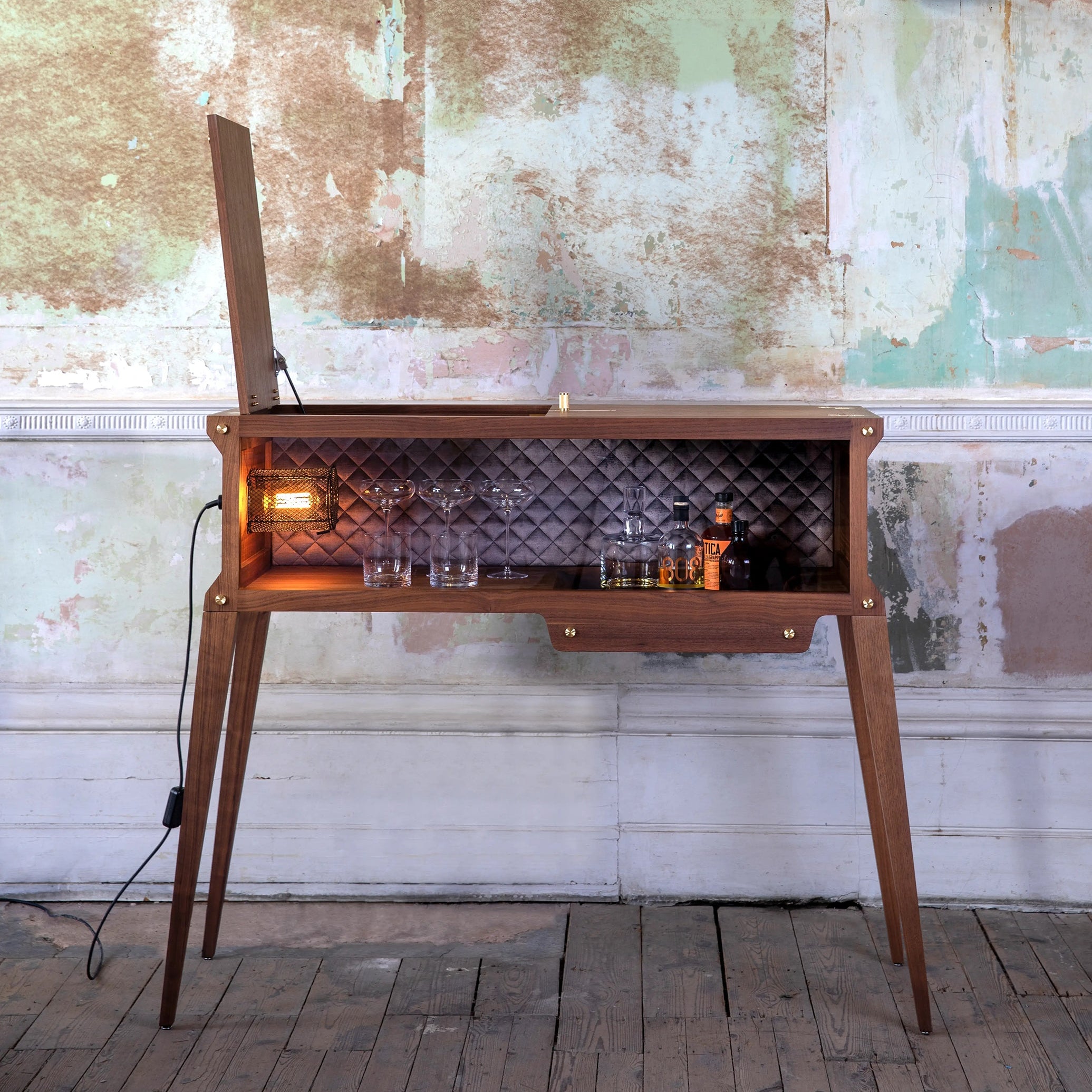 Buster + Punch The Rockstar Bar Table with Light - 2Modern