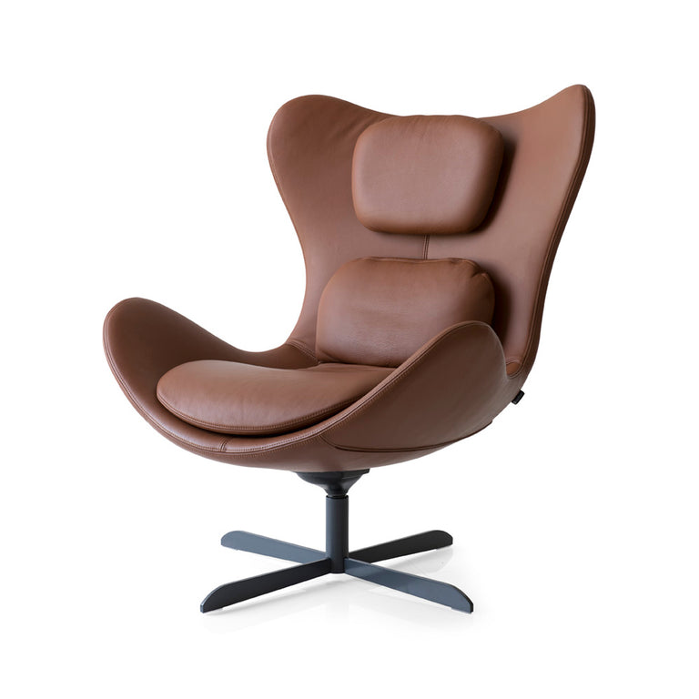 Calligaris Lazy Upholstered Swivel Lounge Chair - 2Modern