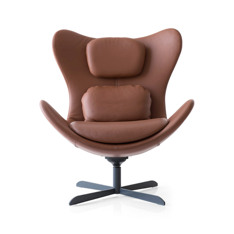 Calligaris Lazy Upholstered Swivel Lounge Chair - 2Modern