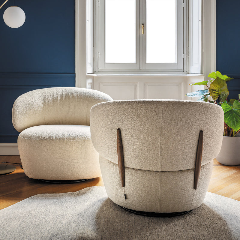 Calligaris Mara Swivel Lounge Chair - 2Modern