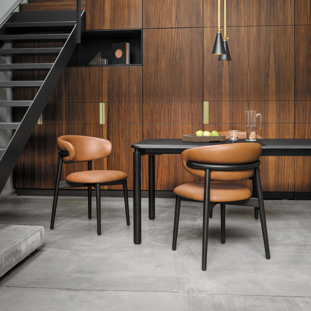 Calligaris Oleandro Chair with Wood Base - 2Modern
