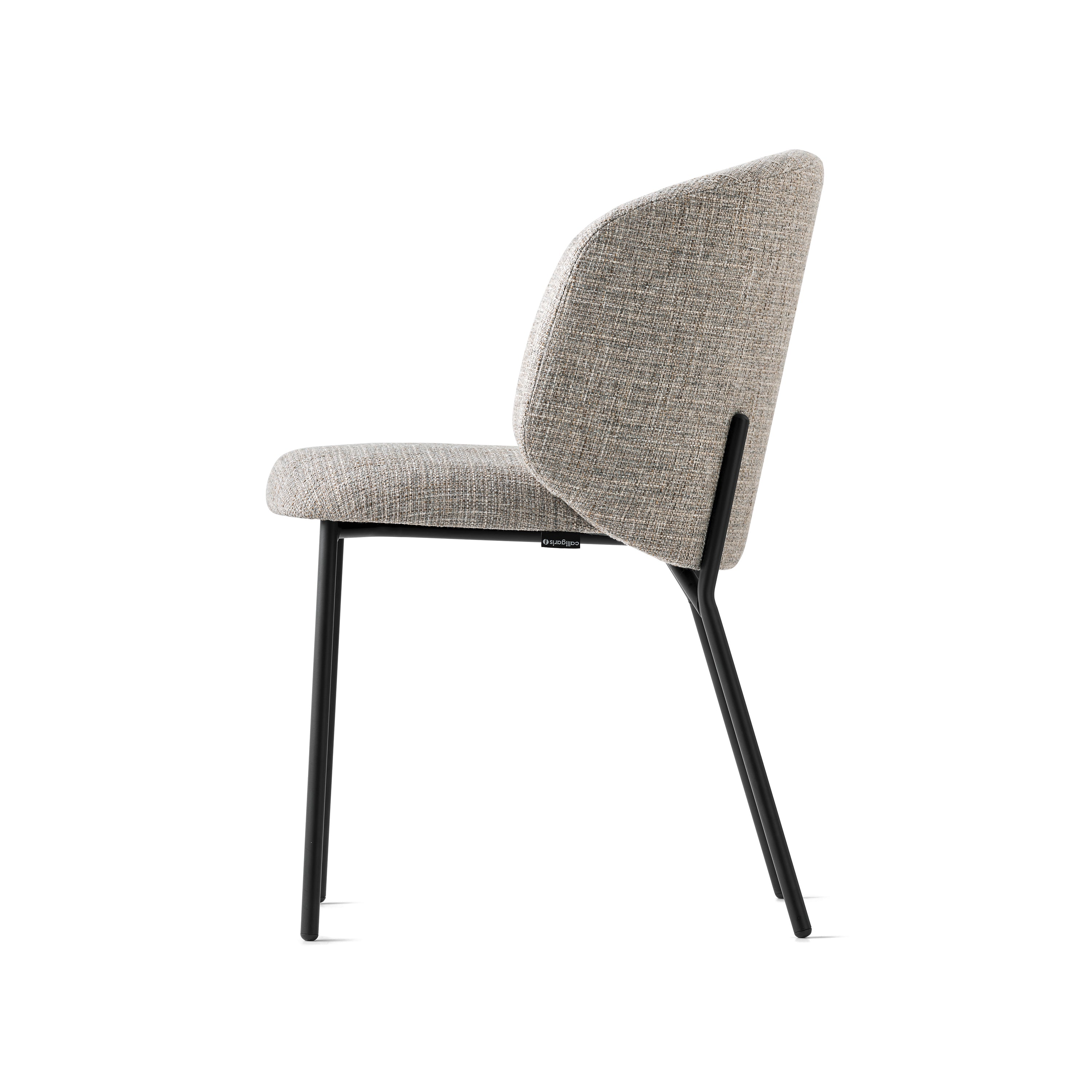 Calligaris Sweel Upholstered Dining Chair with Metal Base - 2Modern