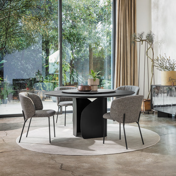 Calligaris Sweel Upholstered Dining Chair with Metal Base - 2Modern