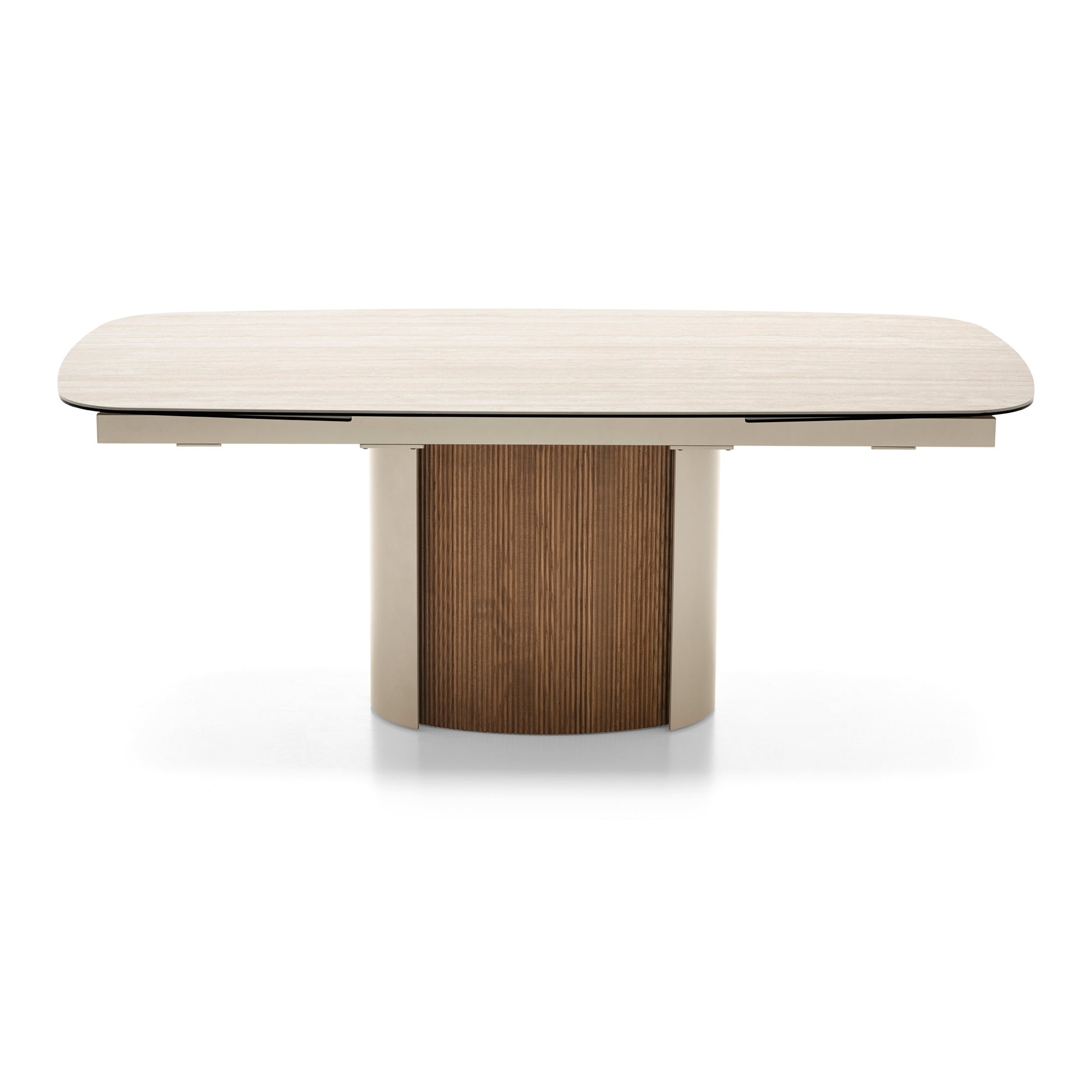 Calligaris Yoroi Curved Extendable Dining Table - 2Modern